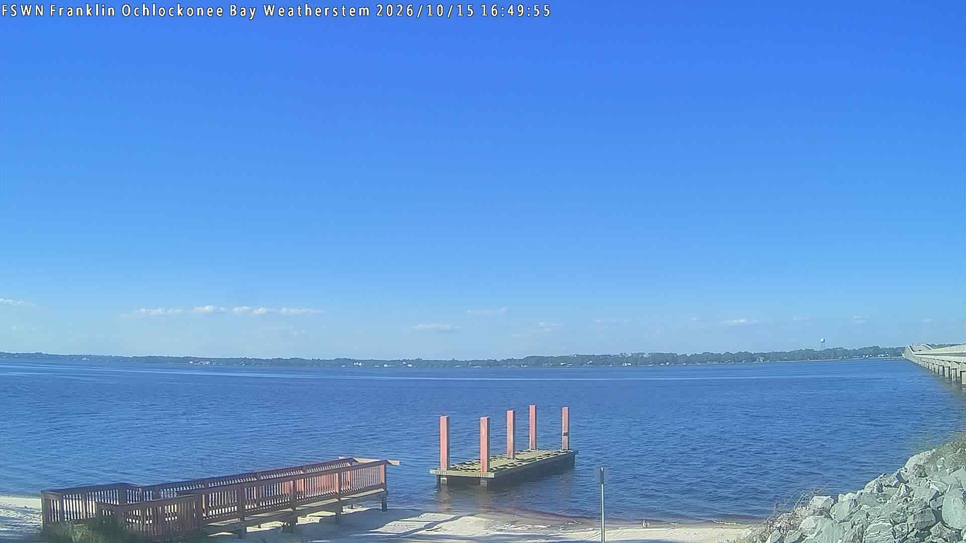 Webcams - FSWN Ochlockonee Boat Ramp - Ochlockonee Bay Bridge | Ventusky